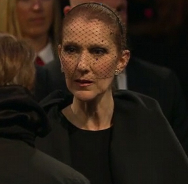 Céline Dion Rota De Dolor En La Primera Despedida A Su Marido