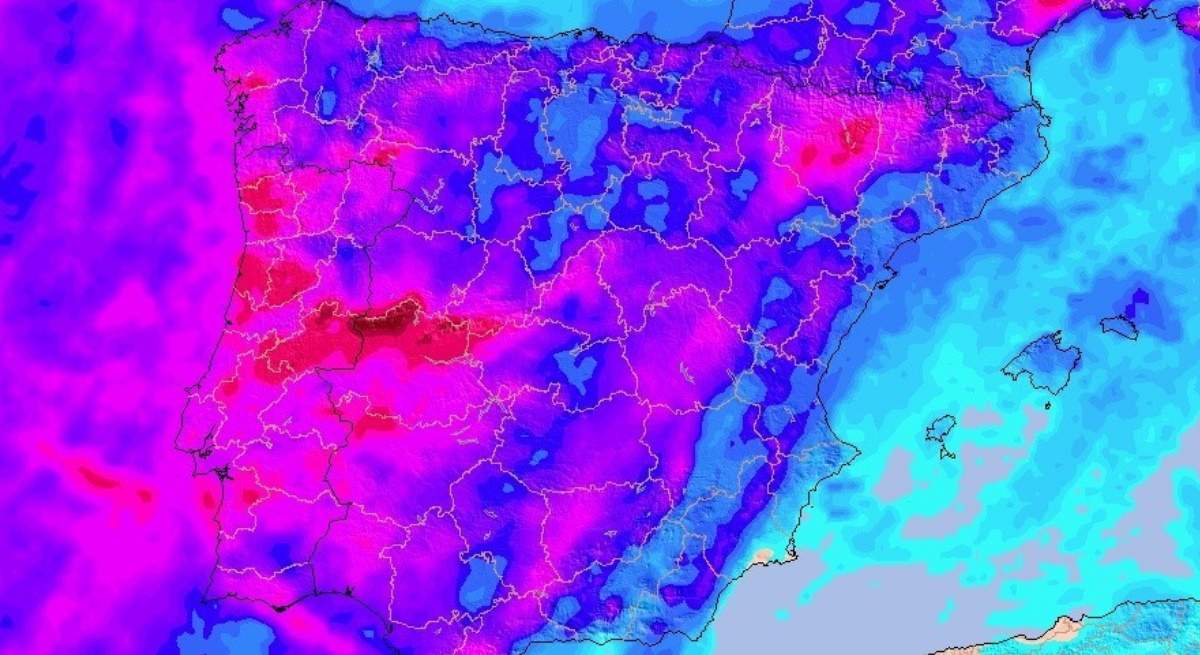 Los restos del huracán Danielle alcanzan España: lluvias e intensas ... Los restos del huracán Danielle alcanzan España: lluvias e intensas ...