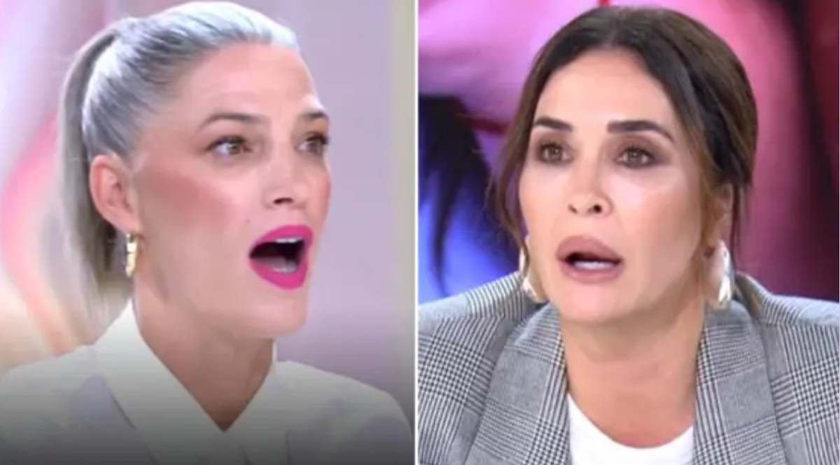 Tremendo enganchón entre Vicky Martín Berrocal y Laura Sánchez en ... Tremendo enganchón entre Vicky Martín Berrocal y Laura Sánchez en ...