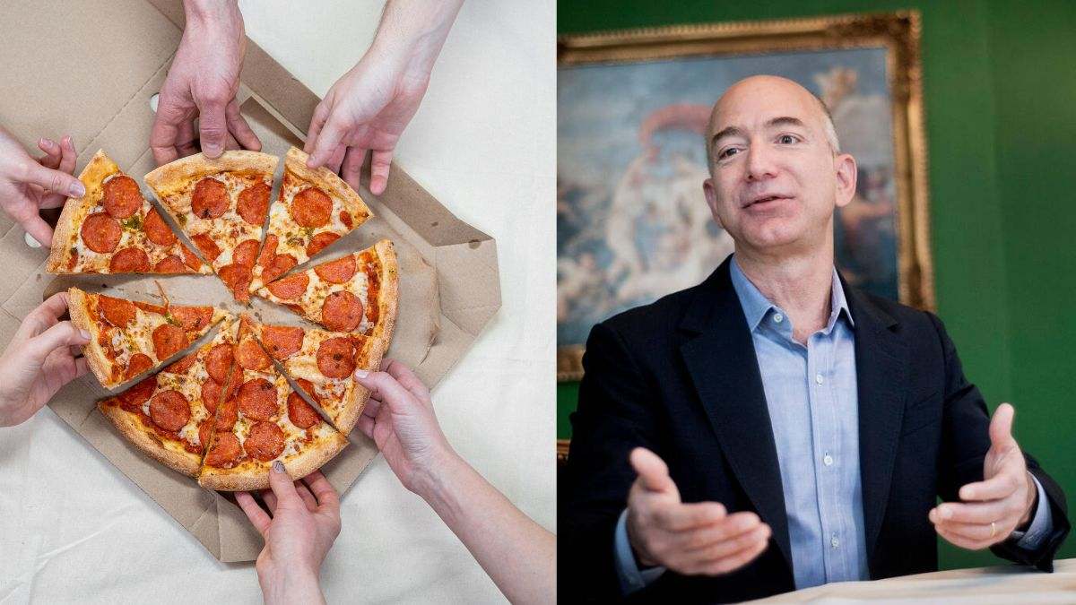 Jeff Bezos Two Pizza Rule That Brought Amazon To Where It Is One Of The Most Valuable