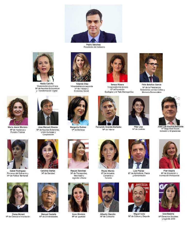 Los Nuevos Ministros Del Gobierno Prometen Sus Cargos Ante El Rey