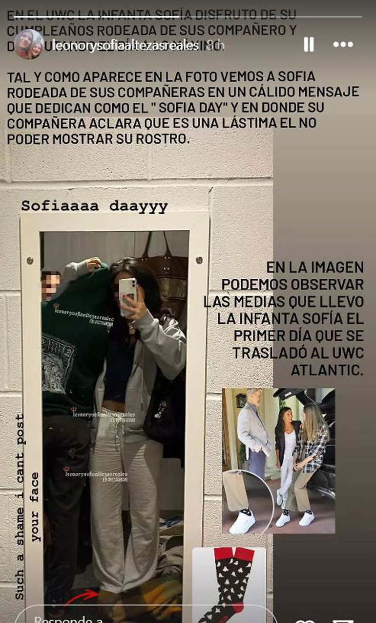 Tenemos La Foto Prohibida De La Infanta Sofía Su Cumpleaños En Gales